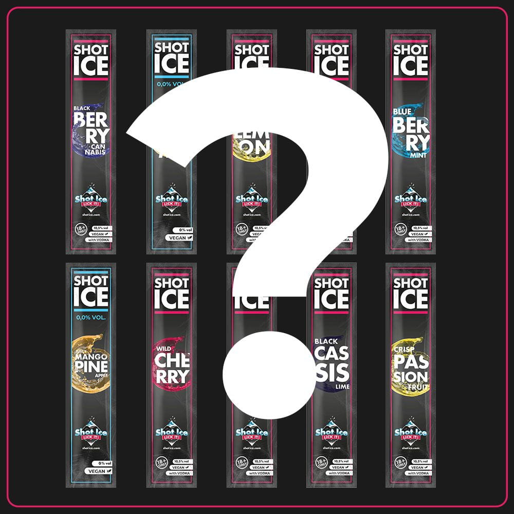 Von fruchtig bis stark - Welches Shot Ice bist Du?