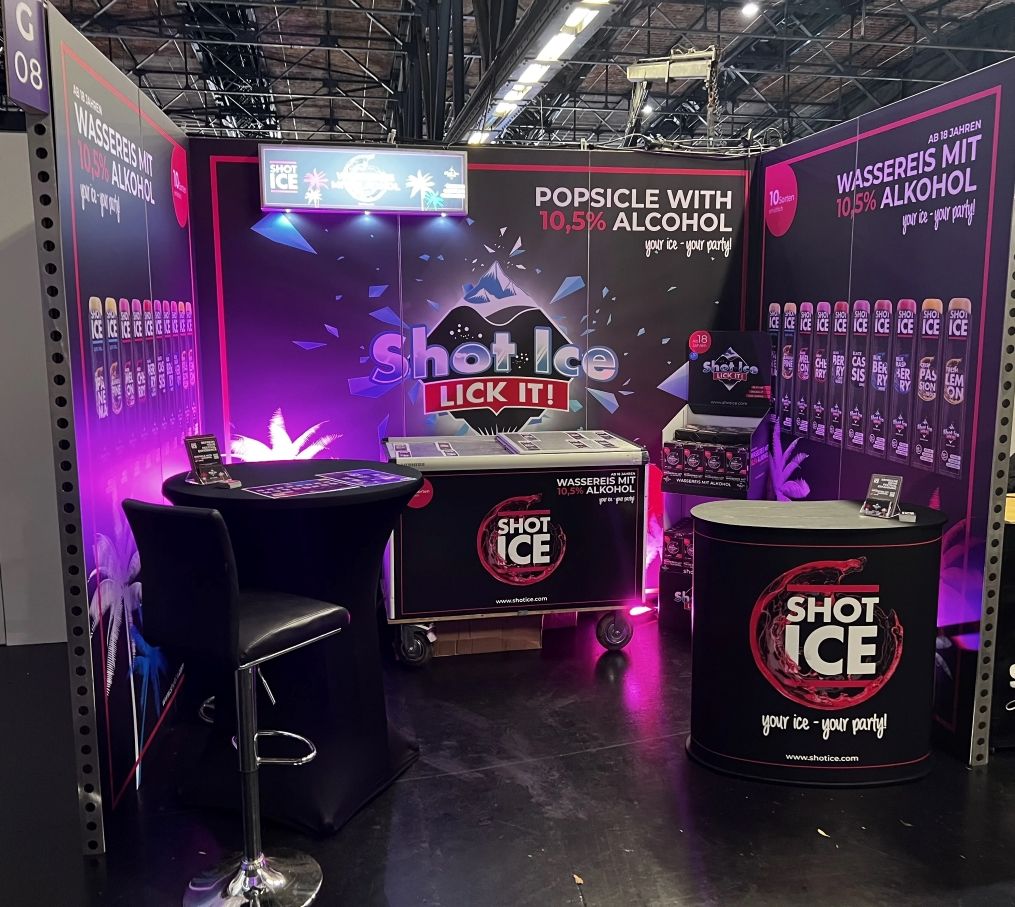 SHOT ICE at the "Future of Festivals" Trade Show 2023